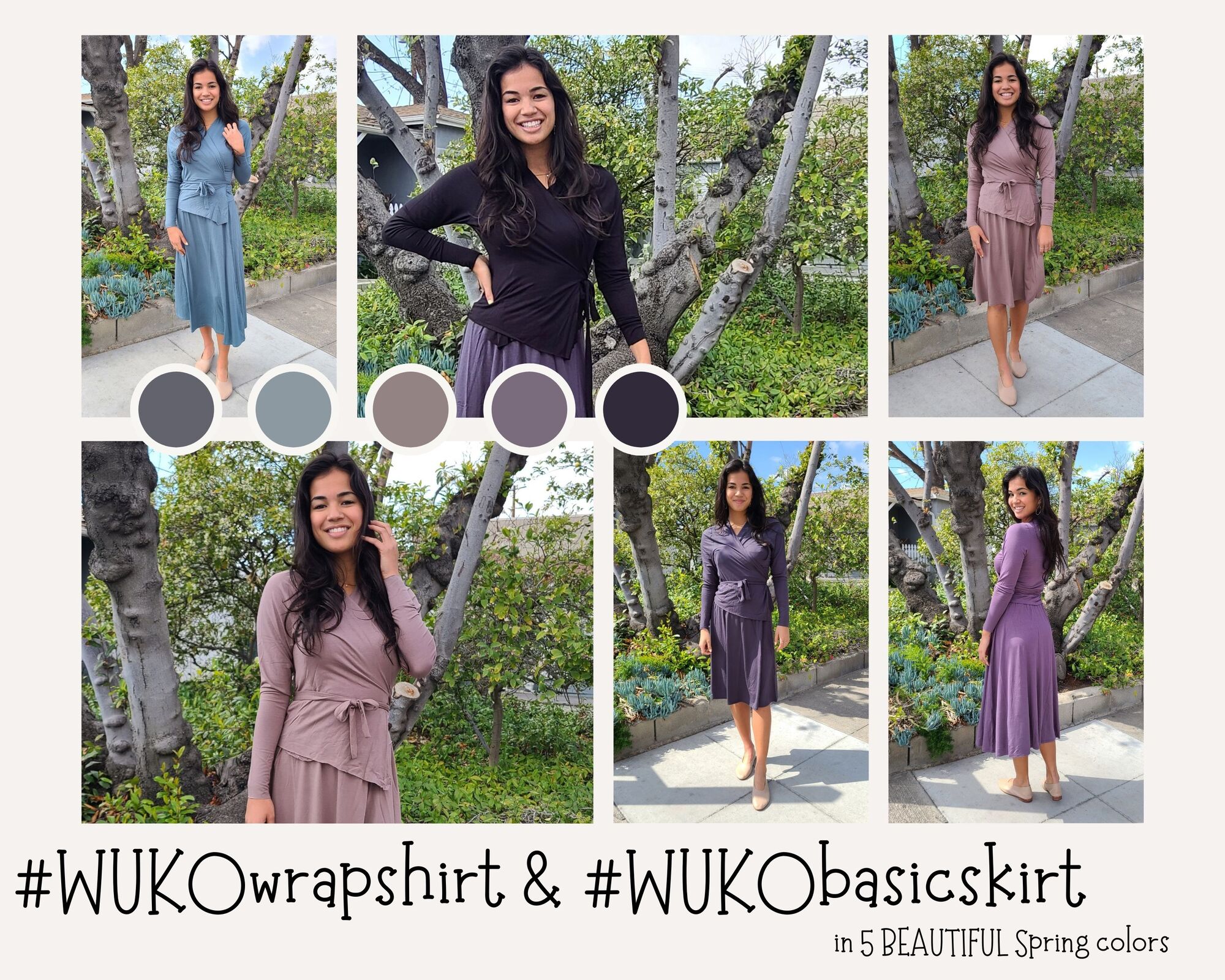 Let's WRAP up winter! New WRAP collection online NOW!